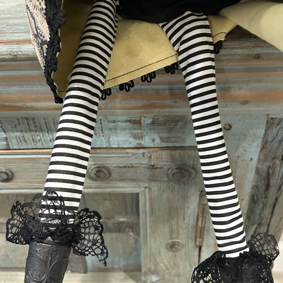 Rachel Zoe | Holiday | Halloween Rachel Zoe Witch Doll Elf Sitter Green ...